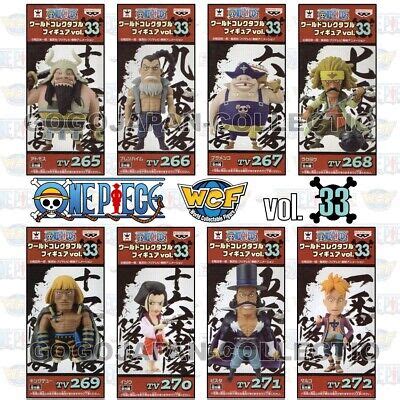 One Piece Wcf World Collectable Figure Vol33 Full Set Ebay