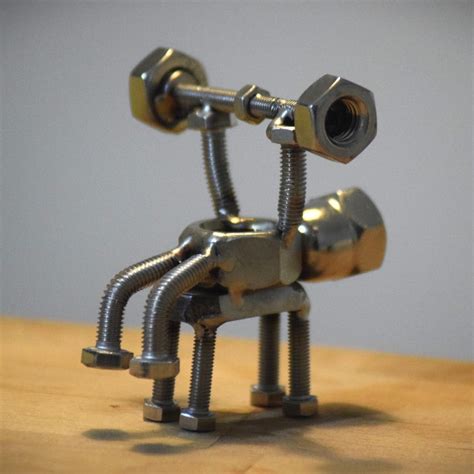 Bolt And Nut Welded Etsy Uk