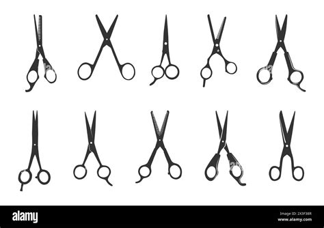 Hair Scissors Drawing