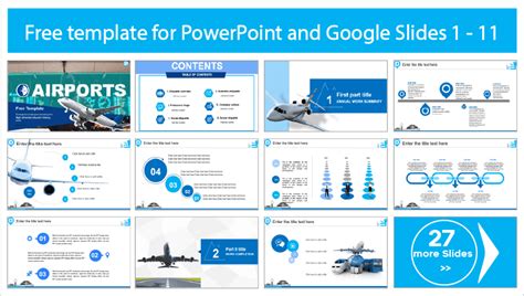 Airport Powerpoint Template