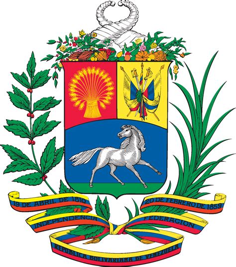 Escudo De La Republica Bolivariana De Venezuela Logo Png Svg Ai
