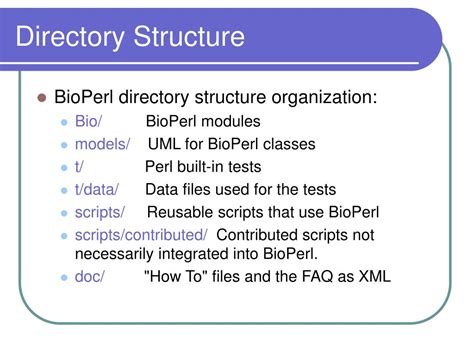 PPT BioPerl PowerPoint Presentation Free Download ID
