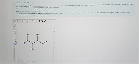 Hint 1 ﻿how To Map An Atomselect The Atom Map