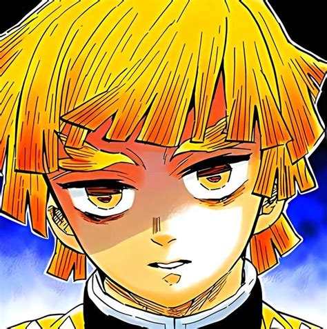 Zenitsu ⚡️ Bleach Anime Art Zenitsu Serious Cartoon Profile Pics