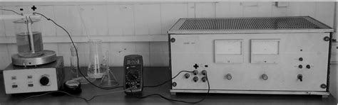 Experimental Installation Of Electrocoagulation Download Scientific