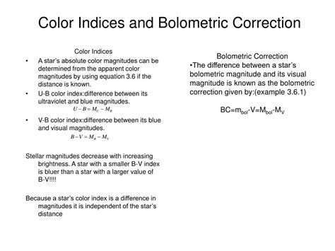 Ppt Colortemperature Relation Powerpoint Presentation Free Download