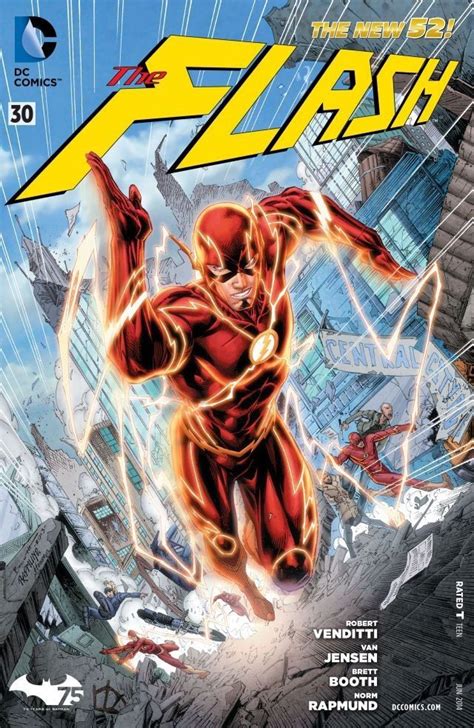The Flash 2011 30 Comics By Comixology Dc Comics Poster The
