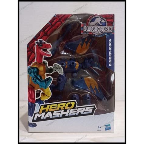 Jual Action Figure Hasbro Jurassic World Hero Mashers Parasaurolophus