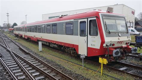 Neg Class 629 Vt 71 At Niebüll Rtrains