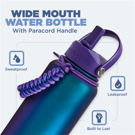 Iron Flask 40 Oz Aurora Stainless Steel Water Bottle