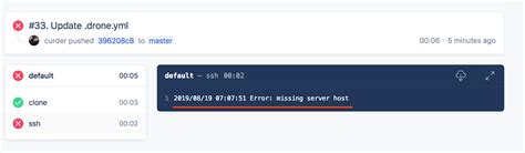 Error Missing Server Host · Issue 144 · Appleboydrone Ssh · Github