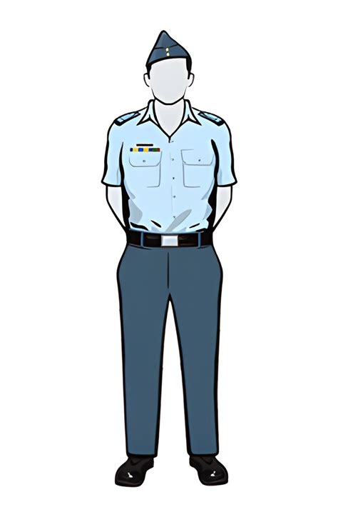 C3b Routine Training Dress Without Tunic 700 David Hornell Vc Squadron