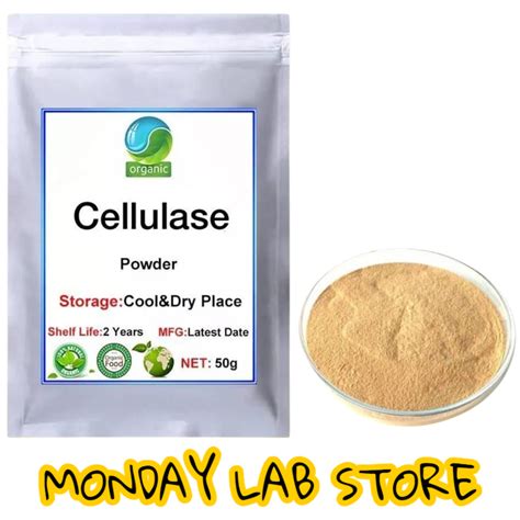 Jual Enzim Selulase Powder 2 Gram Enzyme Cellulase Powder 2 Gram