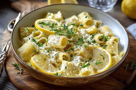One Pot Pasta With Ricotta And Lemon