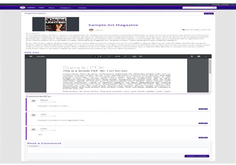 Online Magazine Management System In Php With Free Source Code