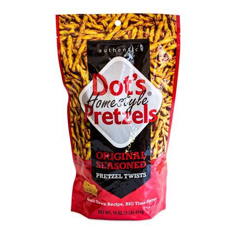 Dots Homestyle Original Seasoned Pretzel Twists Gourmet Tasty