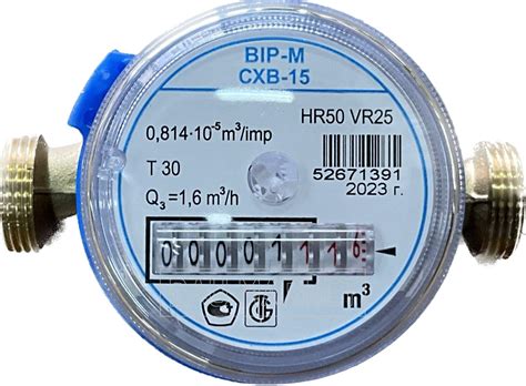 Счетчик воды Эрготех "BIP-M" СХВ-15 купить в Минске | Цена в интернет ...