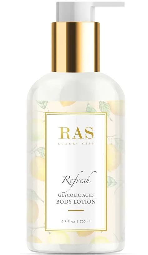 Ras Luxury Oils Refresh Glycolic Acid Clarifying Body Lotion