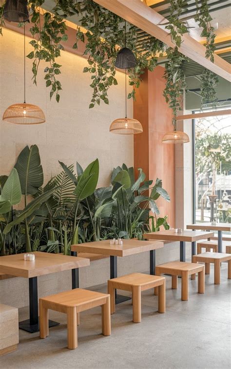 Tropical Cafe Sustainable And Nature Inspired Cafe Design Quầy Bar Ngoài Trời Nội Thất Quán Cà