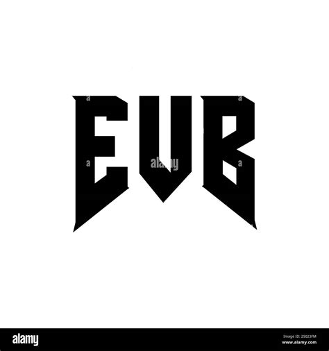 Evb Letter Logo Design For Technology Company Evb Logo Design Black