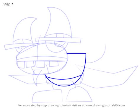 How To Draw Mesmo From Mixels Mixels Step By Step