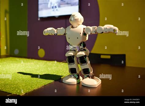 Robot Autonomous Programmable Humanoid Robot Radio Controlled Close Up