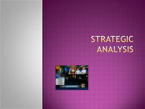 Strategic Analysisppt Ppt Green Solutions Business