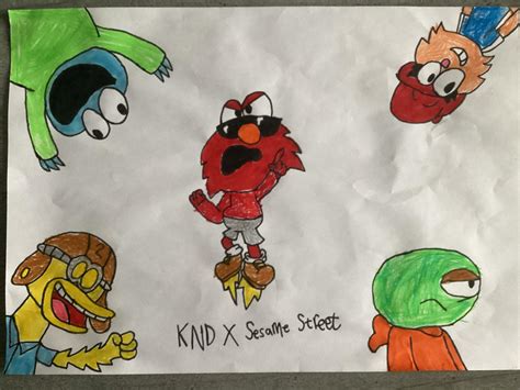 Knd X Sesame Street By Someoneonedeviantart On Deviantart