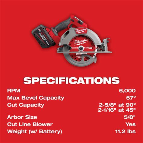 M18 Fuel™ 7 14” Circular Saw Kit Milwaukee Tool