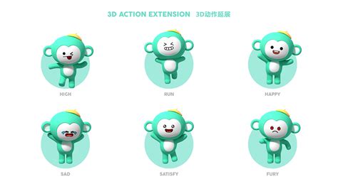 Ip设计 Cute Team Ip Design Behance