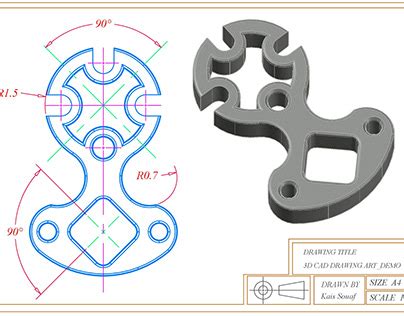 2d Cad Drawing Autocad Projects Photos Videos Logos Illustrations
