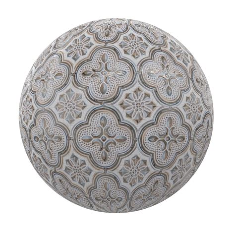 Patterned Tiles Pbr Texture