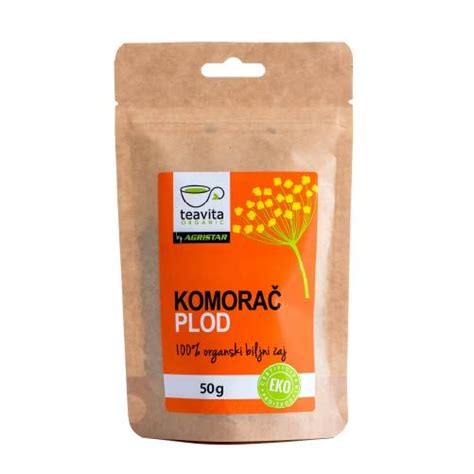 Eko Komorač Plod Foeniculum Vulgare