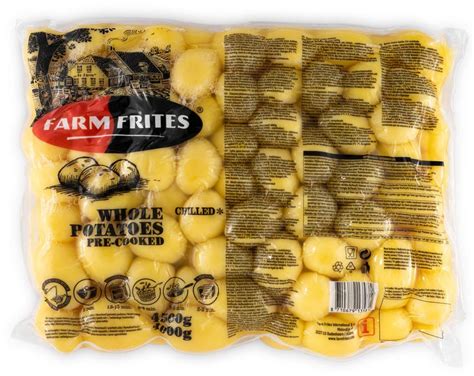 Pre Cooked Potatoes Golden Yellow Colour Farm Frites