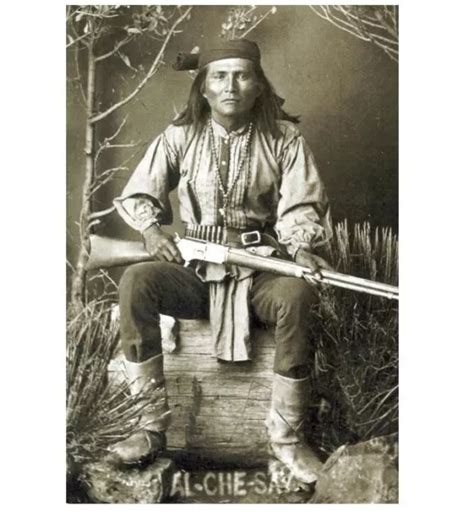 Chief Alchesay Photo Apache Native American Indian Scout 4x6 Pic £4 84 Picclick Uk