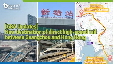 Gba Updates New Destination Of Direct High Speed Rail Between