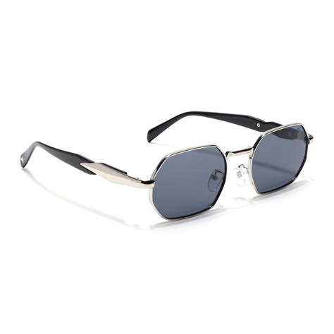 Maven Silver Rectangle Sunglasses Mg7386