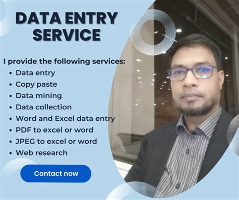 do fast data entry research conversion as your va by jamal639 fiverr