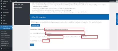 Setup Github Role Mapping Integration With Social Login In Wordpress
