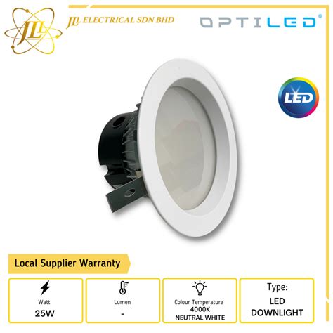 Optiled R200 25w 4000k Neutral 8 Led Downlight Kuala Lumpur Kl