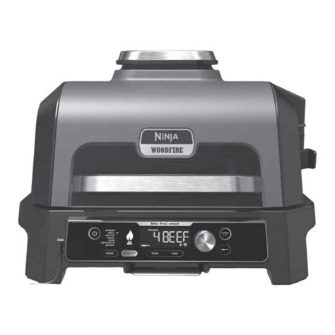 Ninja Woodfire Pro Connect Og901uk Manual Pdf Download Manualslib