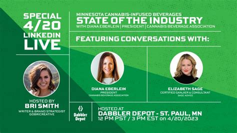 Diana Eberlein On Linkedin Drinkcannabis Beverages Drinkitin