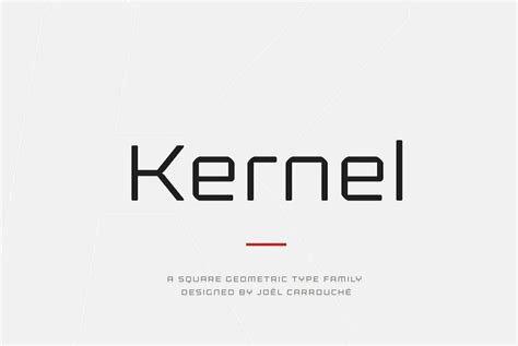 Kernel Bold Oblique Font Xfontspro