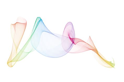 Abstract Colorful Wave Flowing Isolated Background Design 16328265 Png