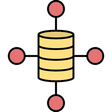 Data Collection Generic Thin Outline Color Icon