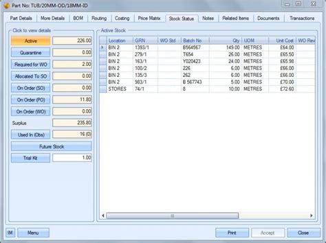 Inventory And Stock Control Progressplus