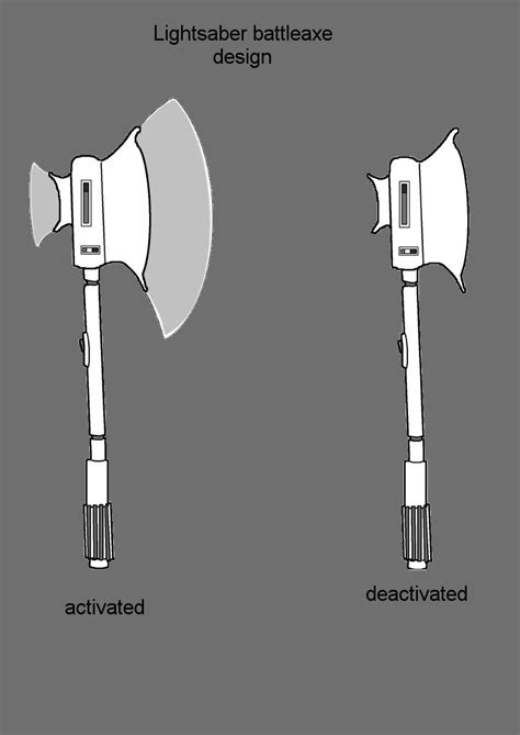 Lightsaber Axe Design Concept By Davethemaguss On Deviantart