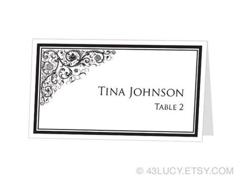 Avery Templates Place Cards Instant Download Avery Place Card Template