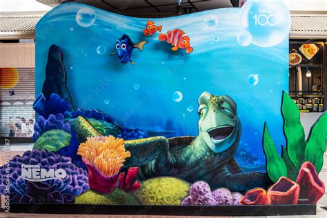 Bangkok Thailand 19 April 2023 A Beautiful Standee Of A Movie