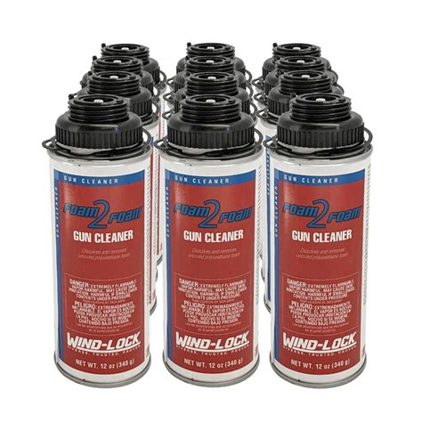 Wind Lock Foam2foam Spray Gun Cleaner